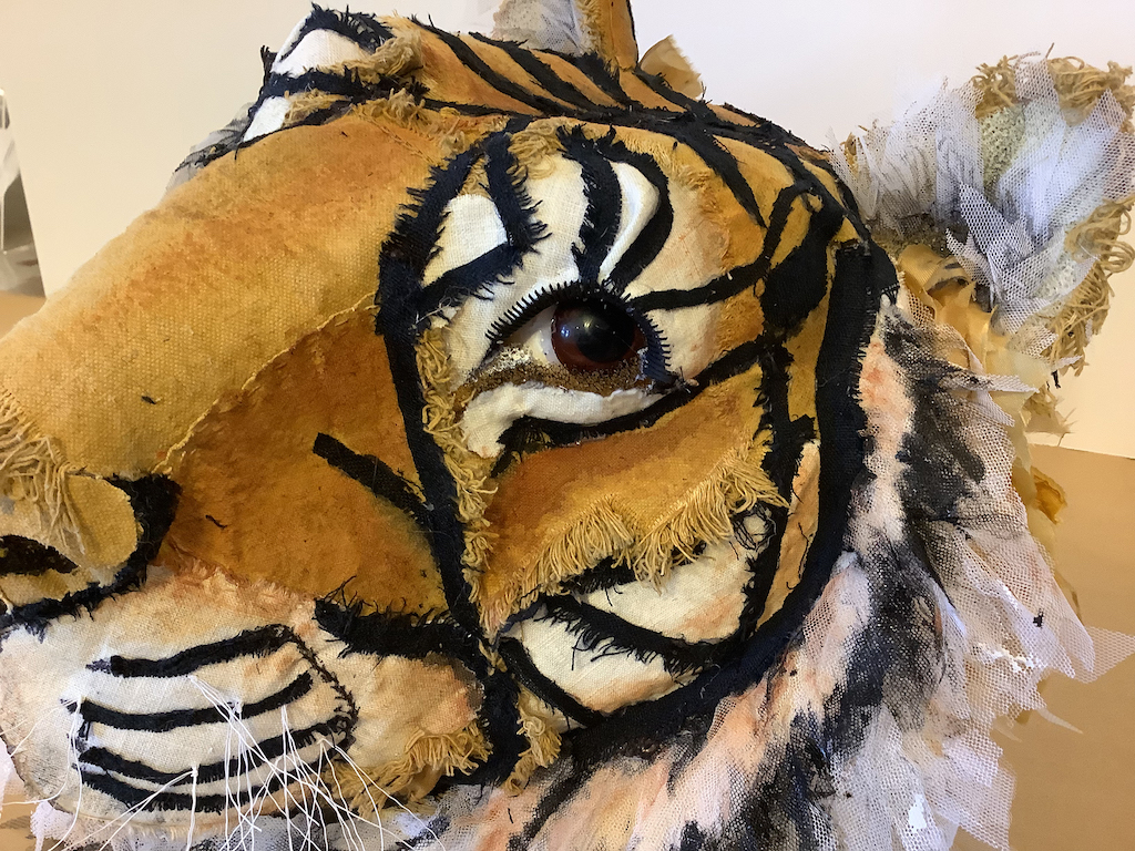Veteran Series: Tiger Sculpture - Holly Lei Cole